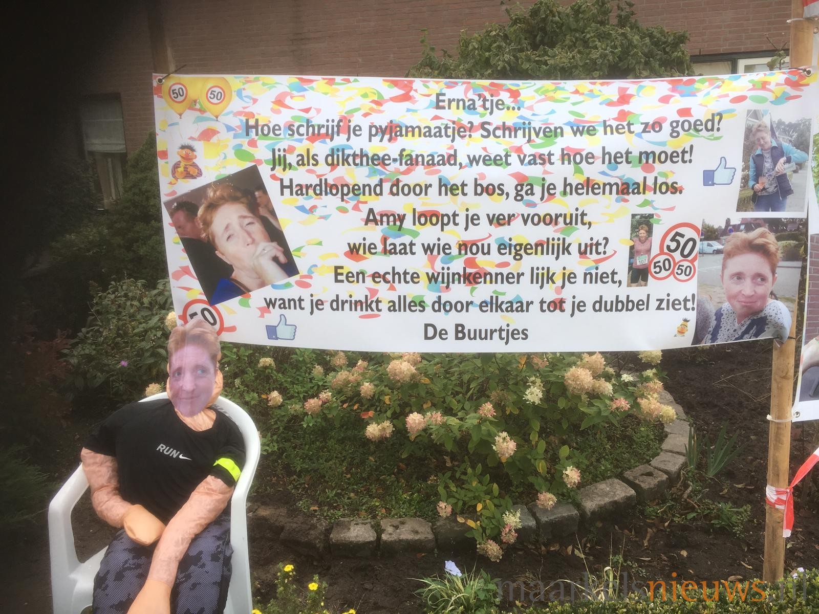 Erna Leunk ziet Sarah - Maarkelsnieuws.nl Maarkelsnieuws.nl